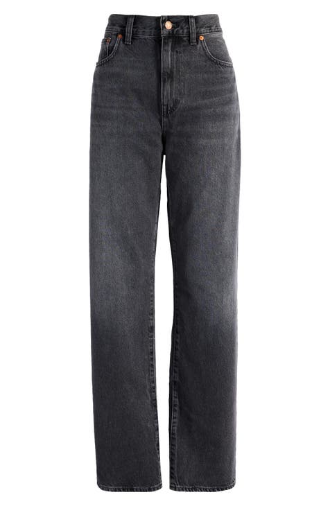 Women's High Rise Straight-Leg Jeans | Nordstrom