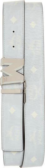 MCM Logo Buckle Leather Belt | Nordstromrack