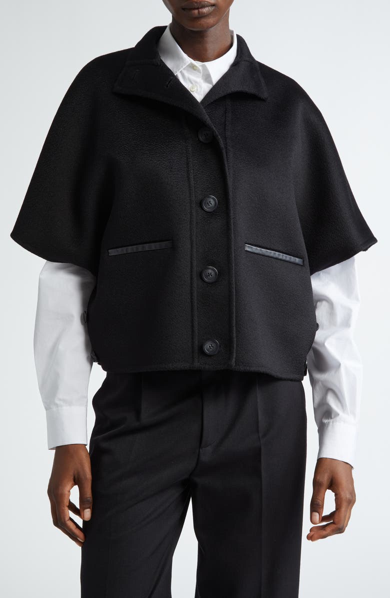 Max Mara Short Cashmere Cape | Nordstrom