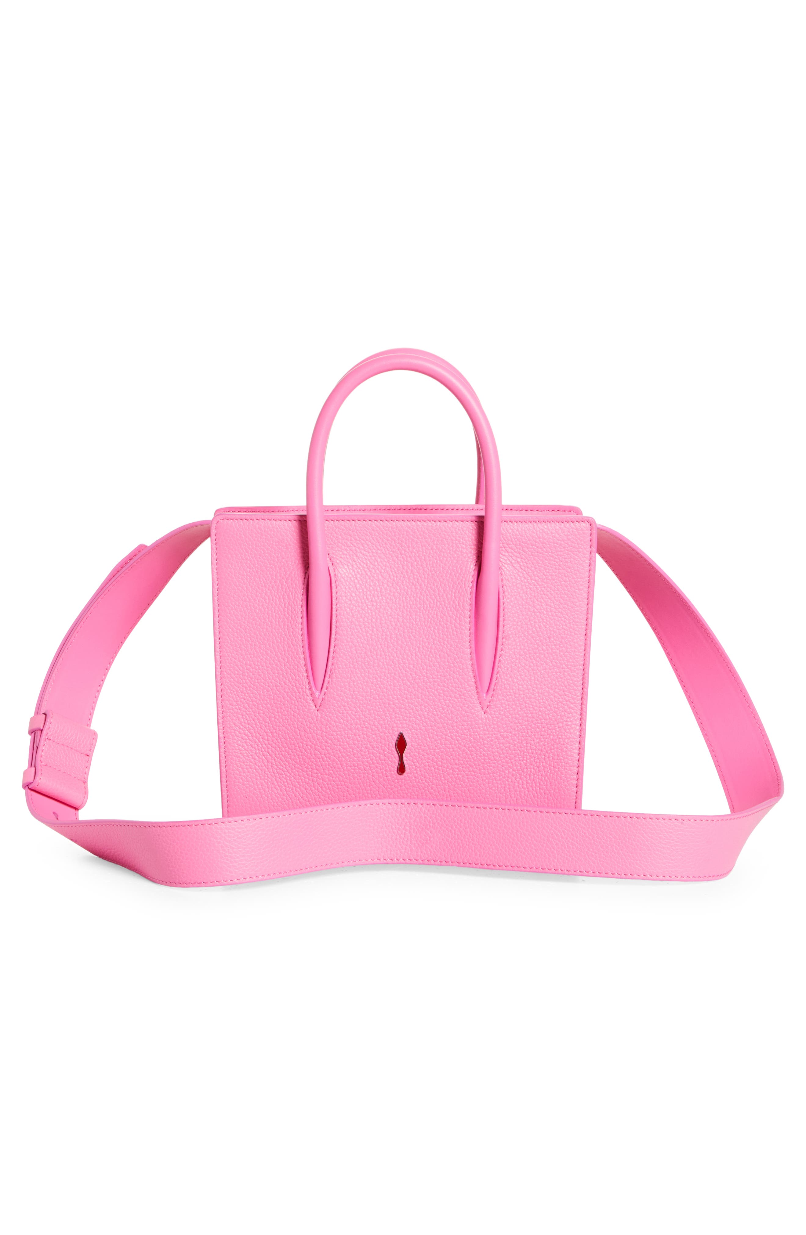 Christian Louboutin Mini Paloma Studded Calfskin Satchel | Nordstrom