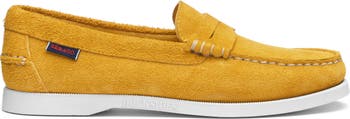 Sebago Dan Boat Roughout Penny Loafer (Women) | Nordstrom