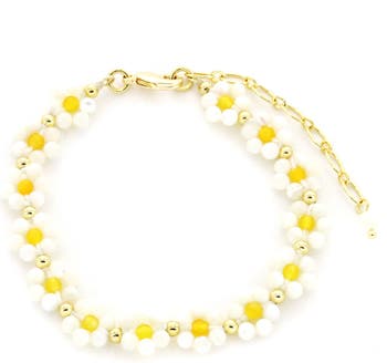 Panacea Flower Beaded Bracelet | Nordstromrack