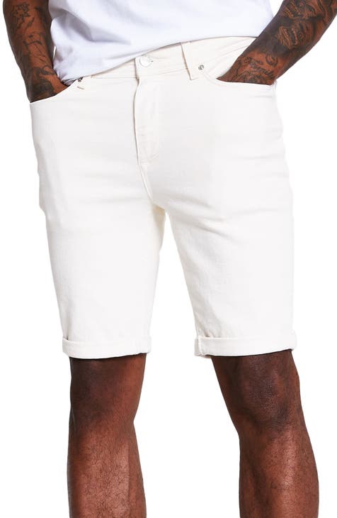 White Flat Front Shorts for Men | Nordstrom