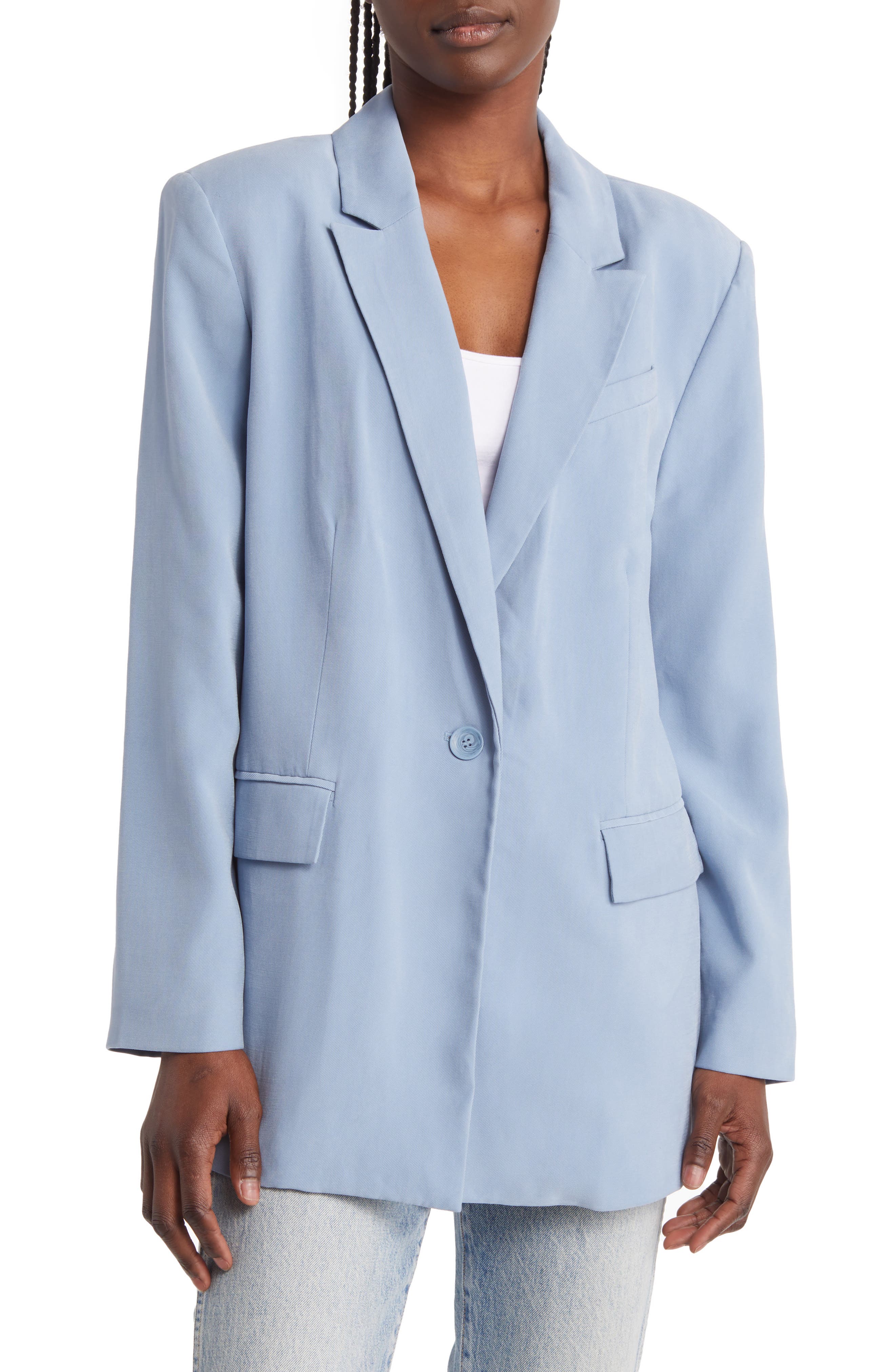Open Edit Oversize Blazer | Nordstrom