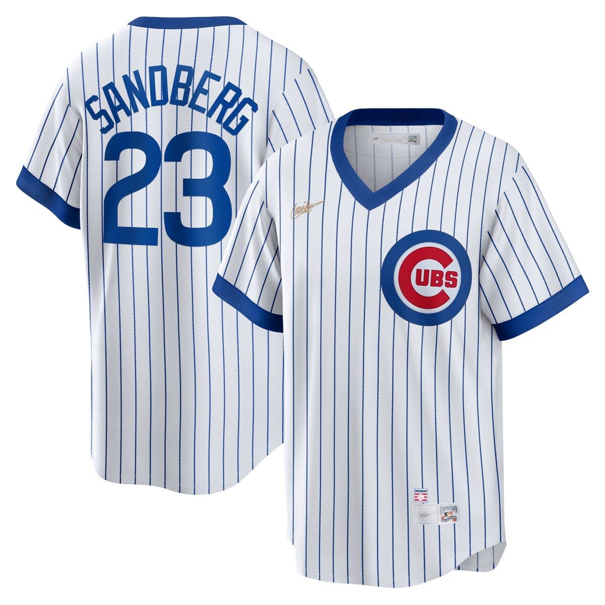 Nike Men's Nike Ryne Sandberg White Chicago Cubs Home Cooperstown ...
