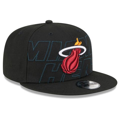 Youth New Era Black Miami Heat 2023 NBA Draft 9FIFTY Snapback Hat
