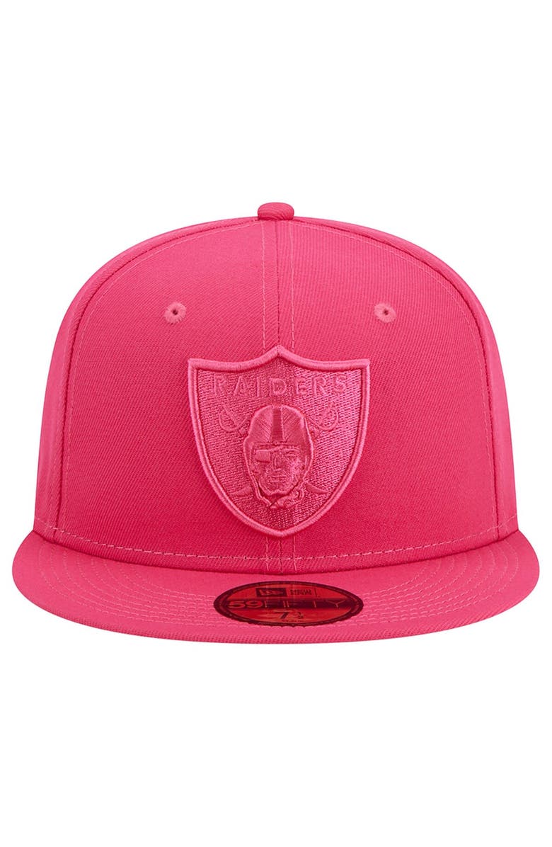 New Era Men's New Era Pink Las Vegas Raiders Color Pack 59FIFTY Fitted ...