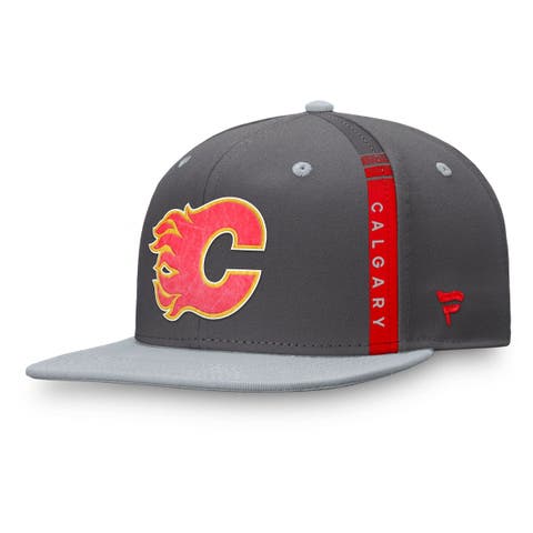 Men's Fanatics Branded Charcoal Calgary Flames Authentic Pro Home Ice ...
