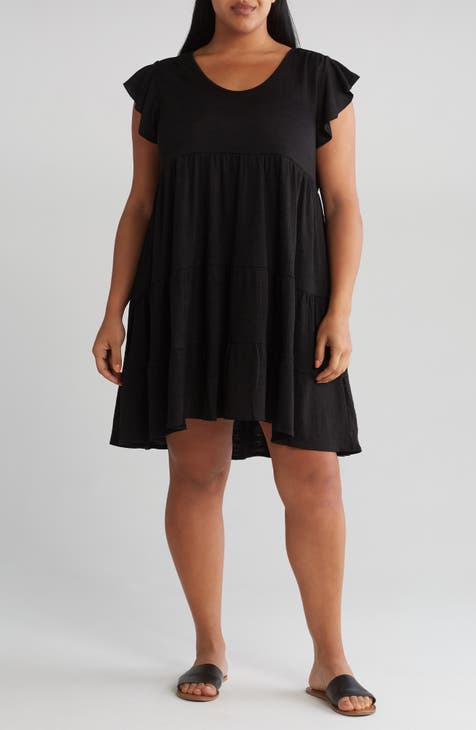 Ruffle Tiered Dress (Plus)
