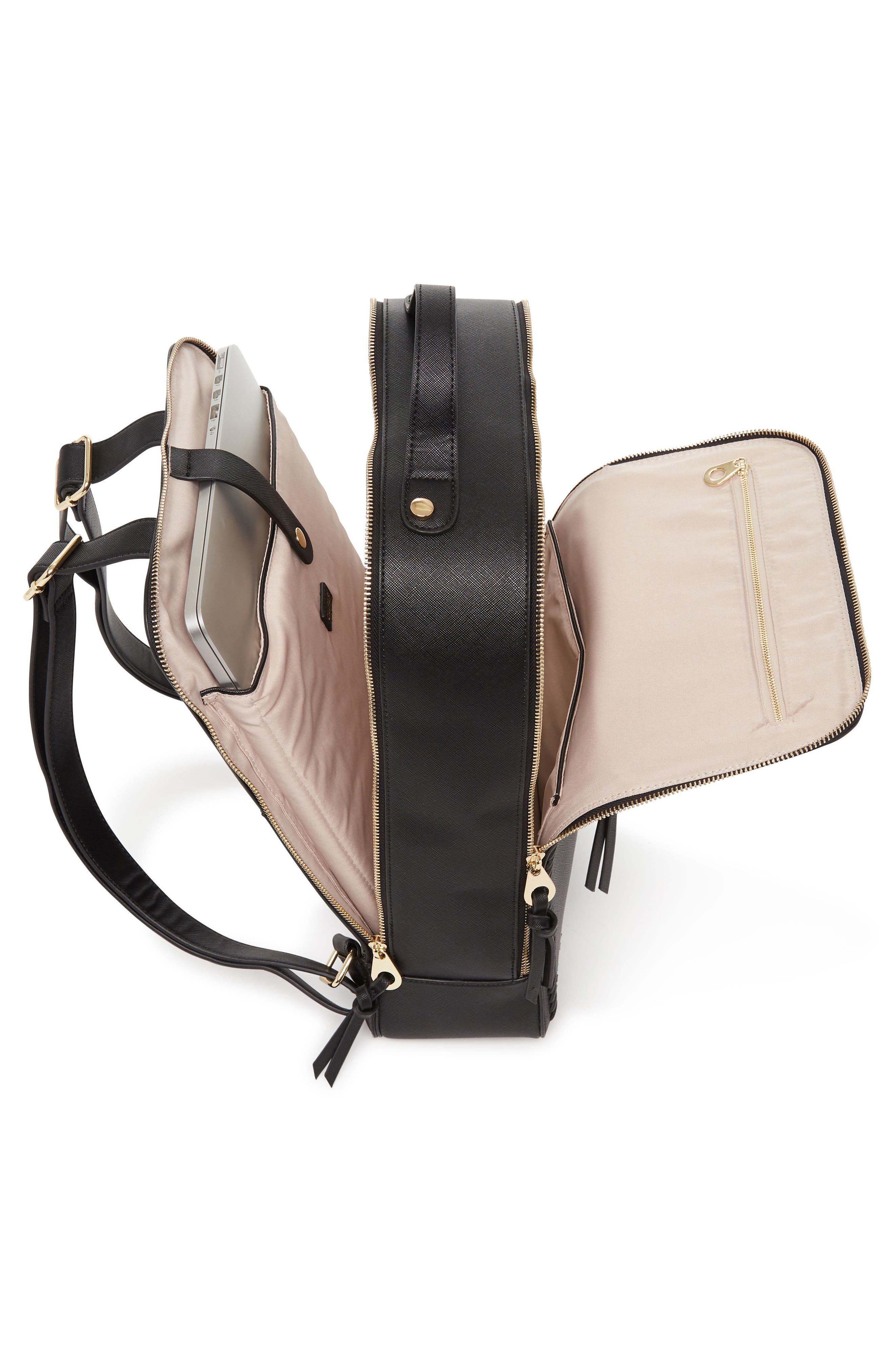 CALPAK Kaya Faux Leather Laptop Backpack | Nordstrom