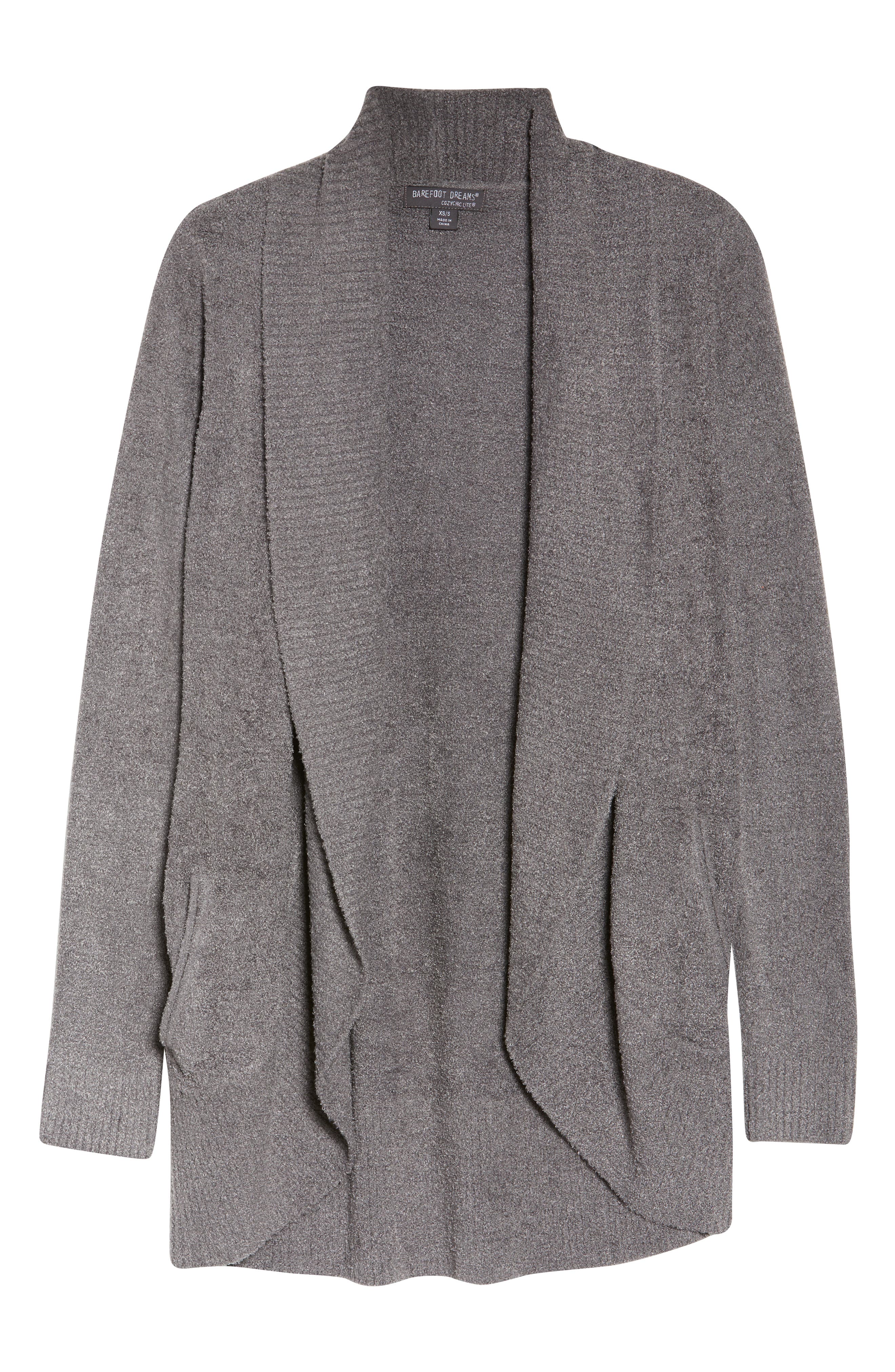 barefoot dreams CozyChic Lite® Circle Cardigan in Ash | Smart Closet