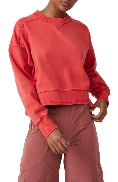 Women's Red Sweatshirts & Hoodies | Nordstrom