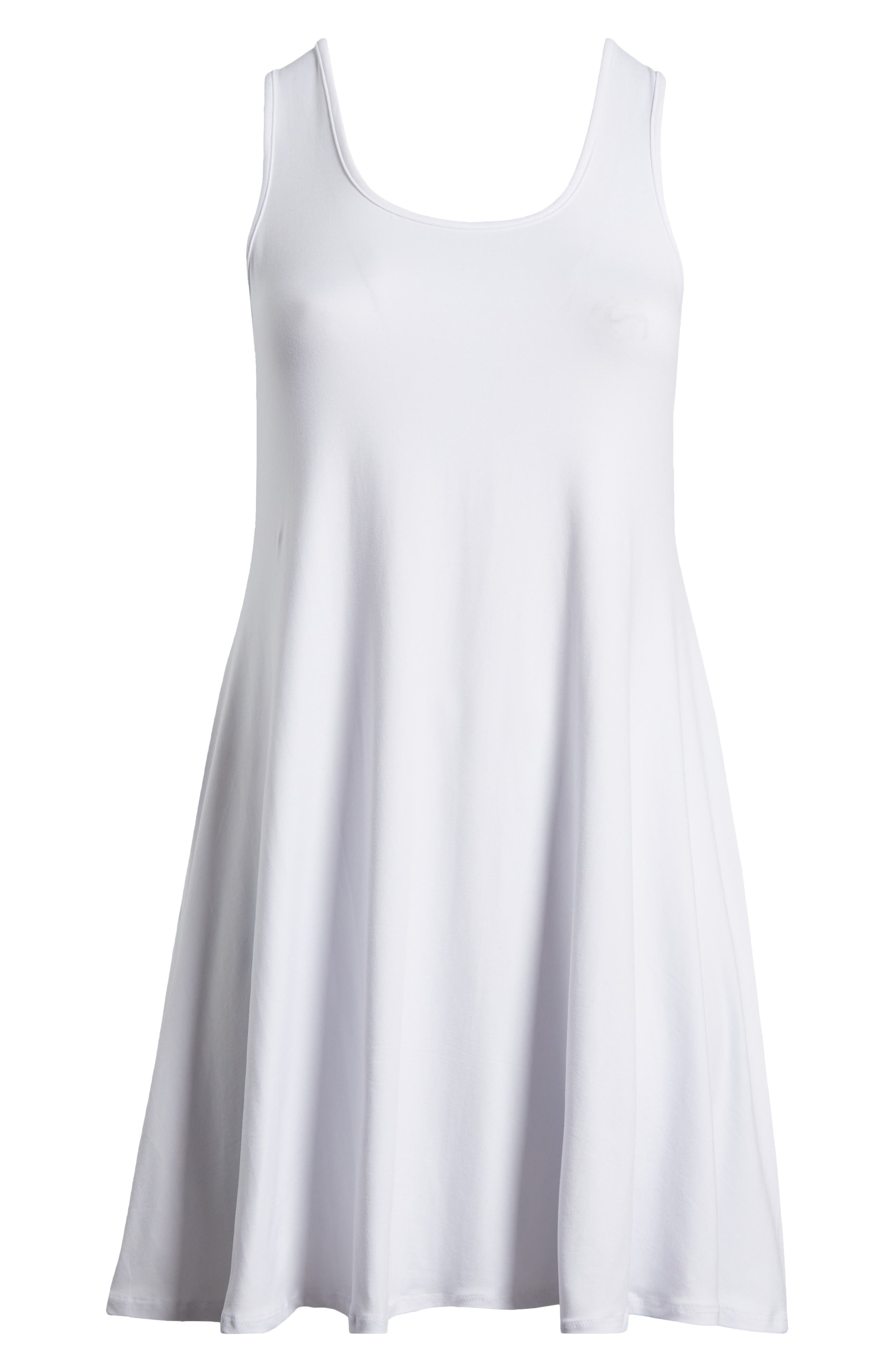 24seven Comfort Apparel Stretch Fit & Flare Dress | Nordstrom