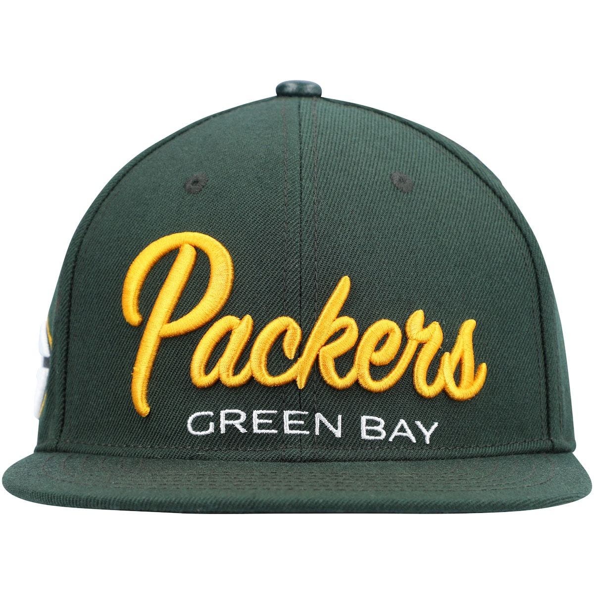 PRO STANDARD Men's Pro Standard Green Green Bay Packers Script Wordmark ...