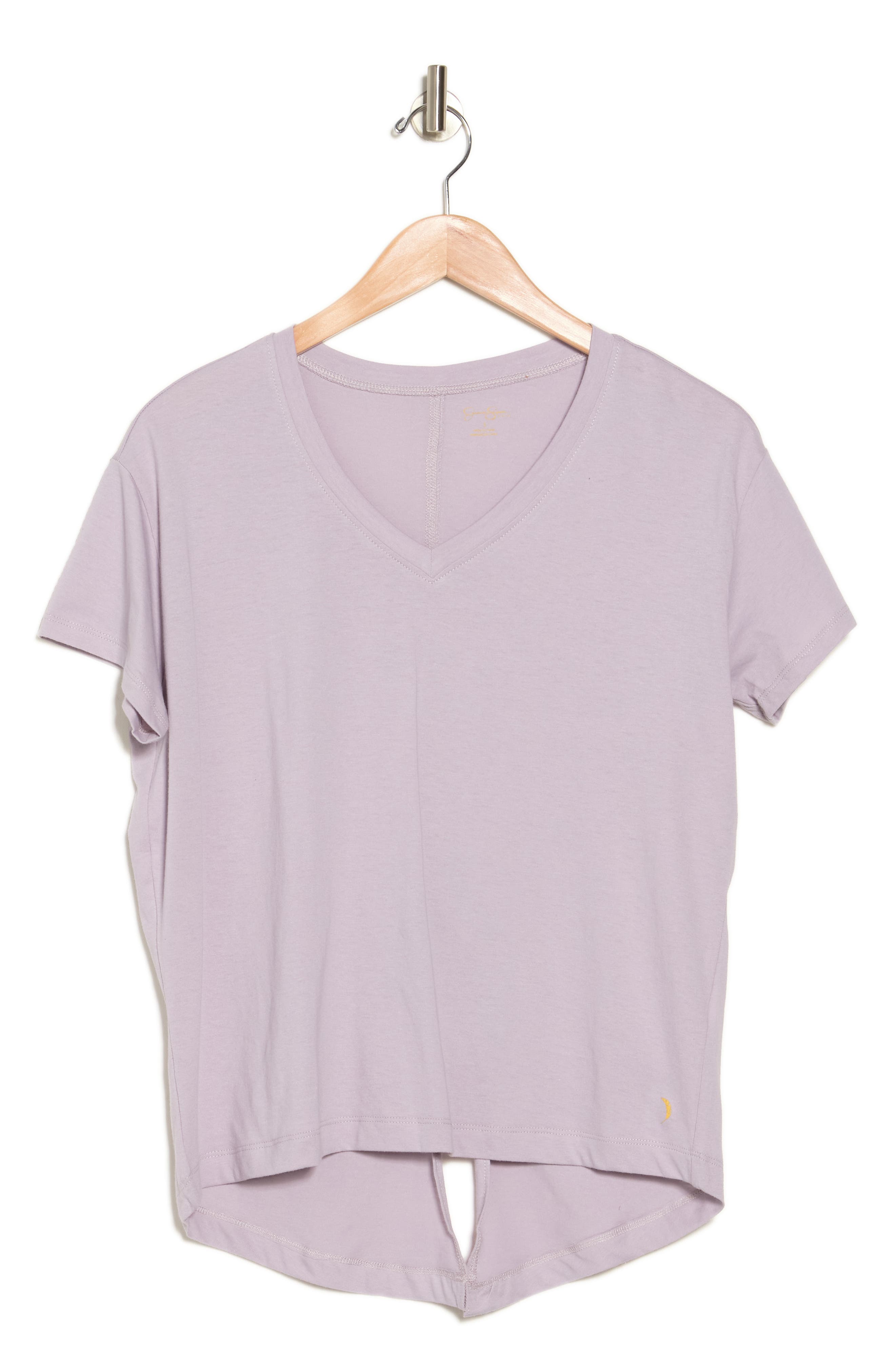 Jessica Simpson Thea V-Neck Split Back T-Shirt | Nordstromrack