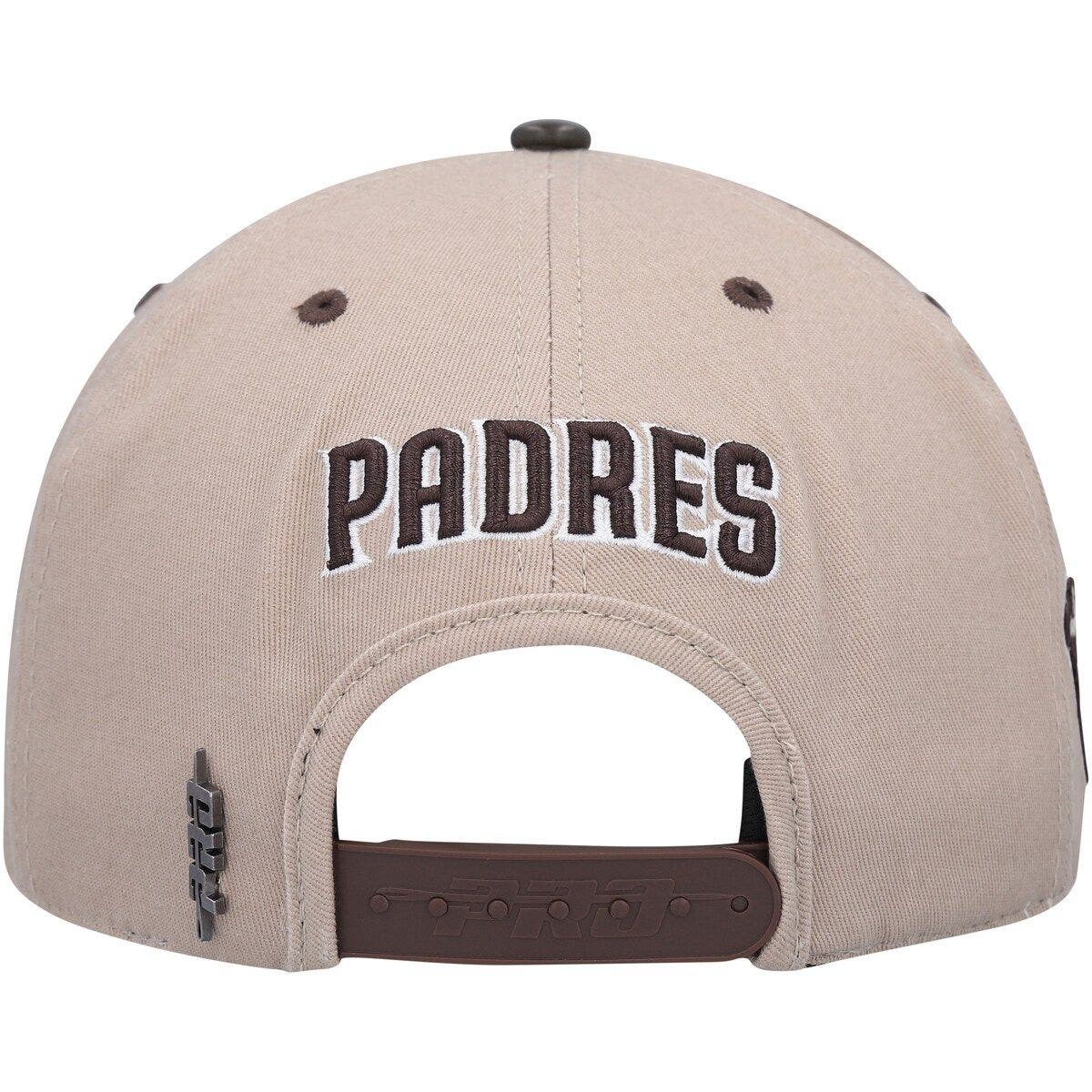 PRO STANDARD Men's Pro Standard White/Brown San Diego Padres Chocolate ...