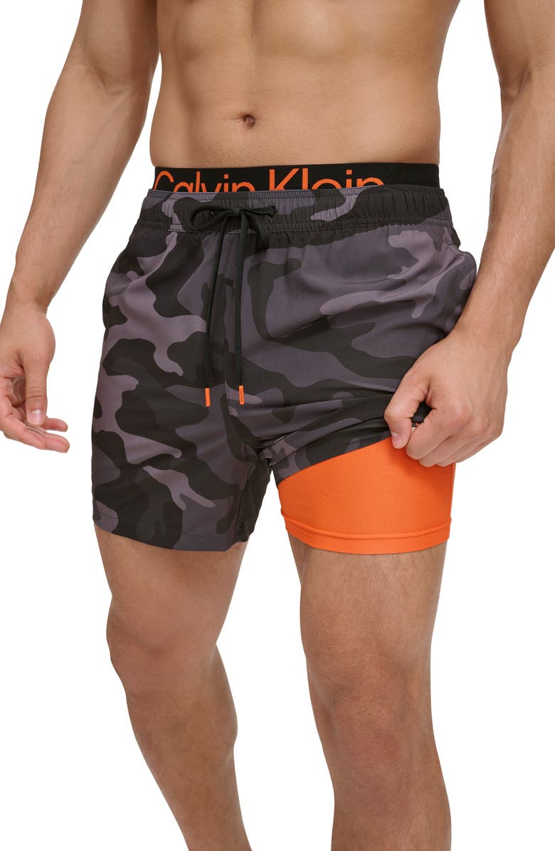 Calvin Klein Modern Euro Swim Trunks Nordstromrack