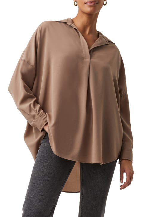 Women's Brown Tops | Nordstrom