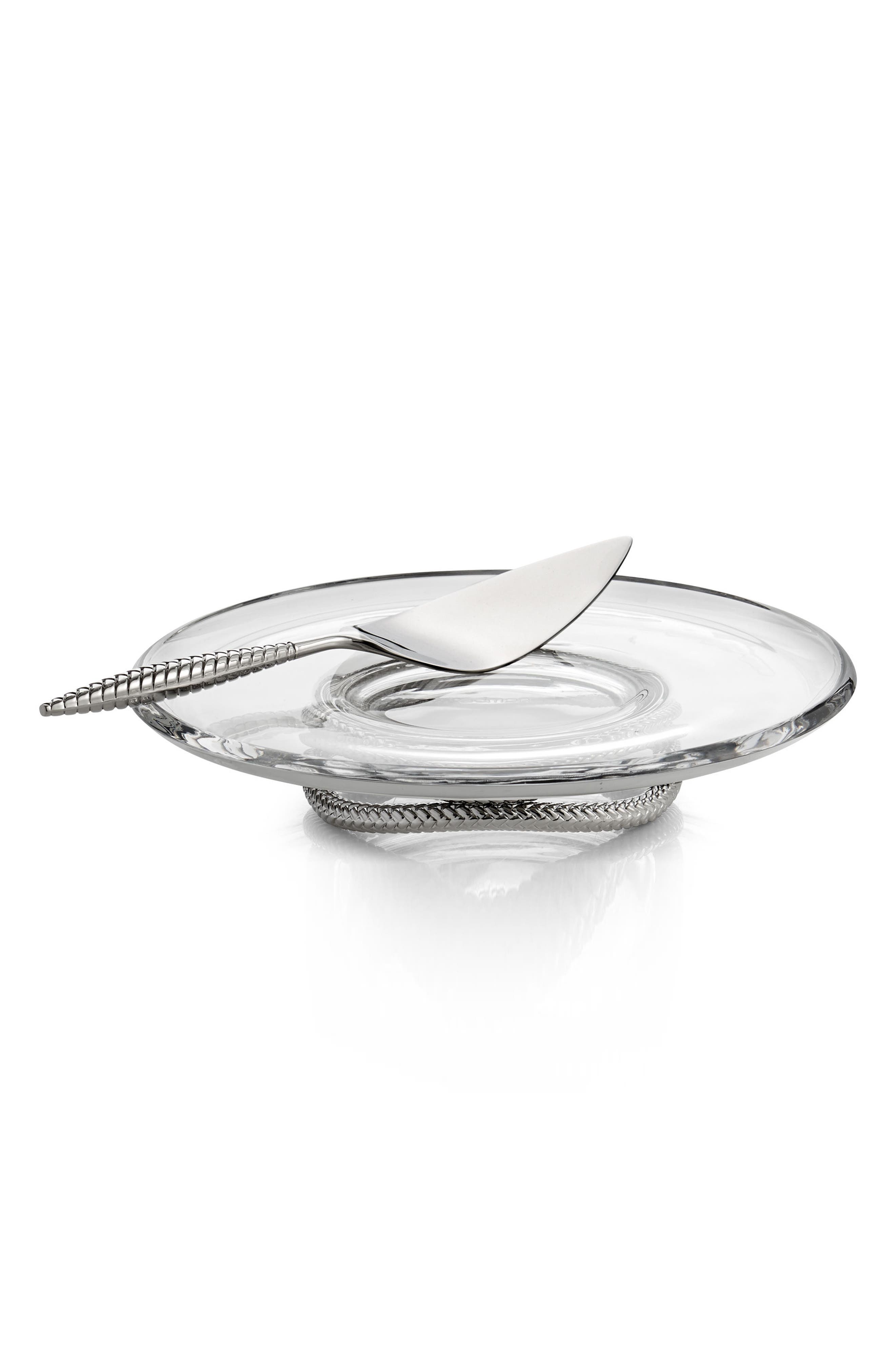 Nambé Braid Pedestal Cake Plate & Server | Nordstrom