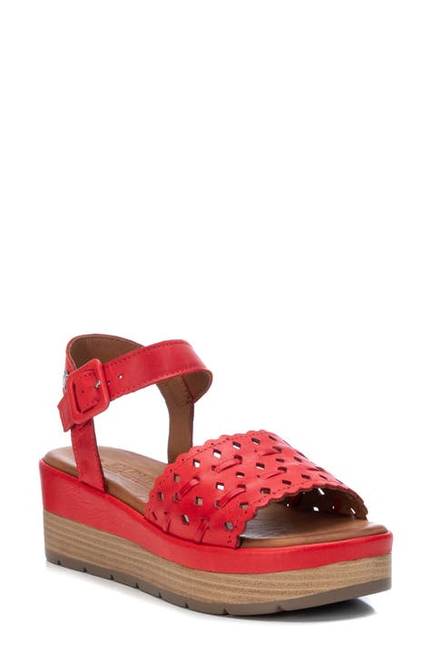 Women's Red Wedge Sandals | Nordstrom
