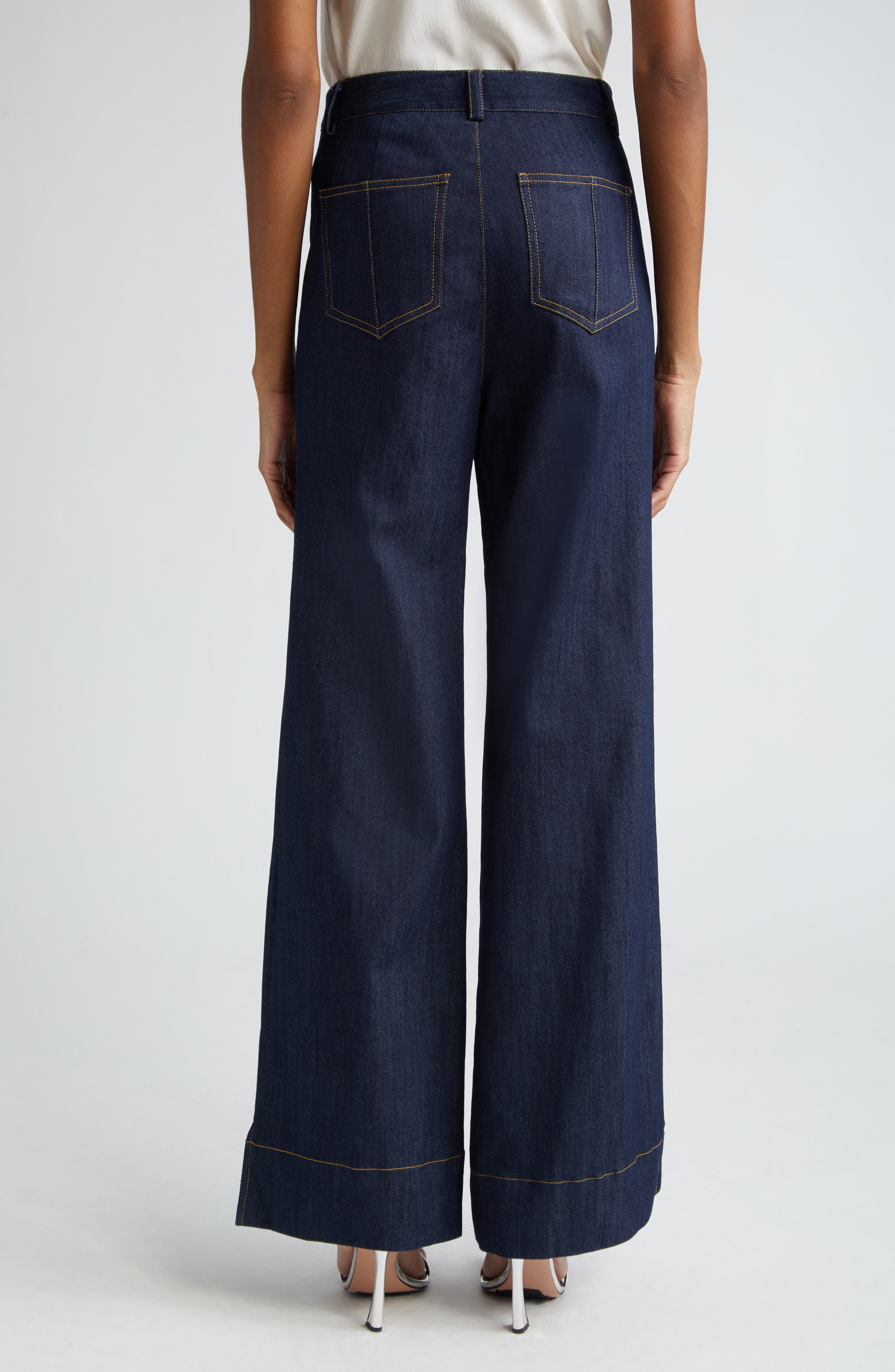 Cinq à Sept Benji Wide Leg Jeans | Nordstrom
