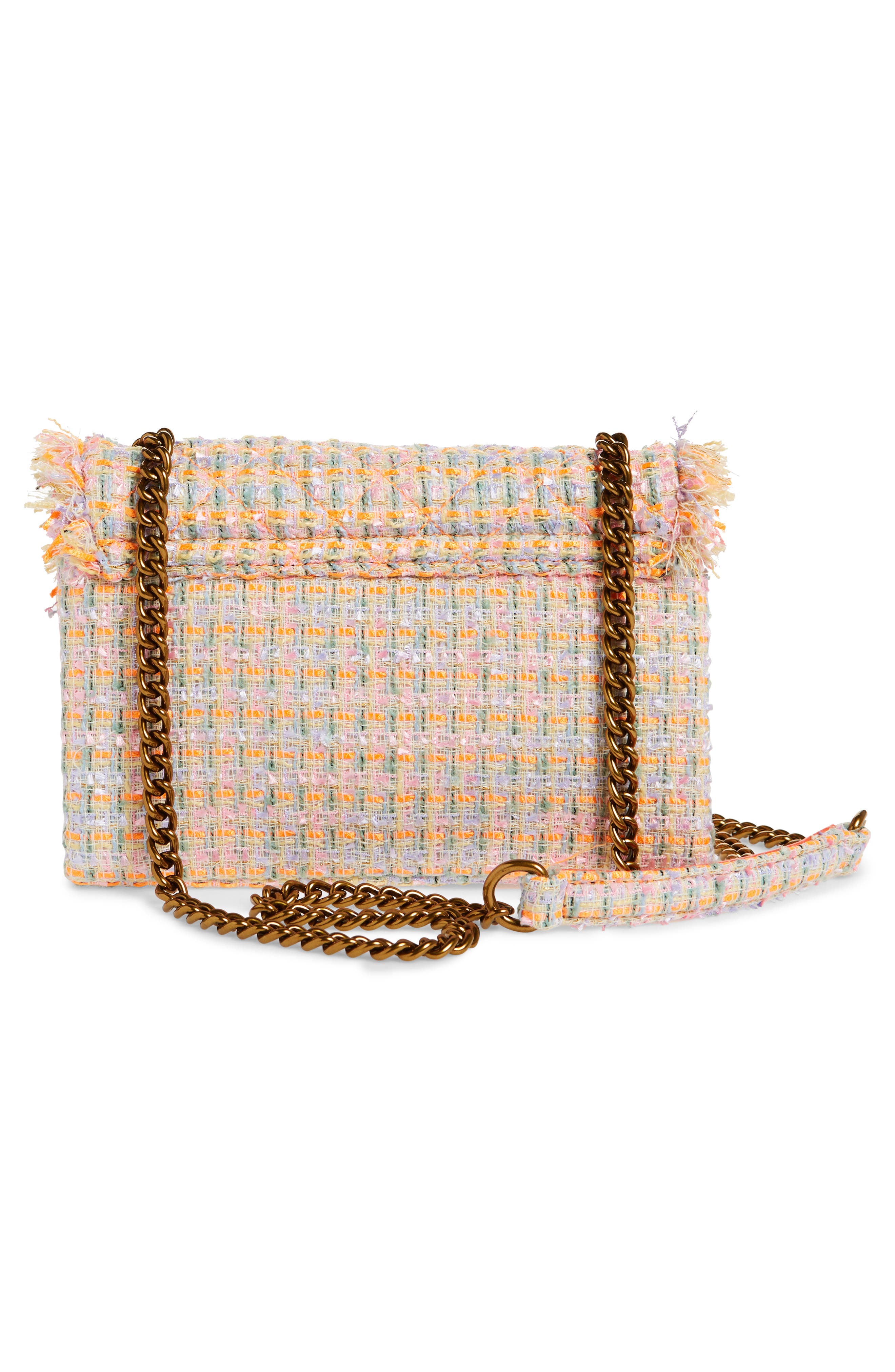 Kurt Geiger London Medium Brixton Tweed Lock Shoulder Bag | Nordstromrack