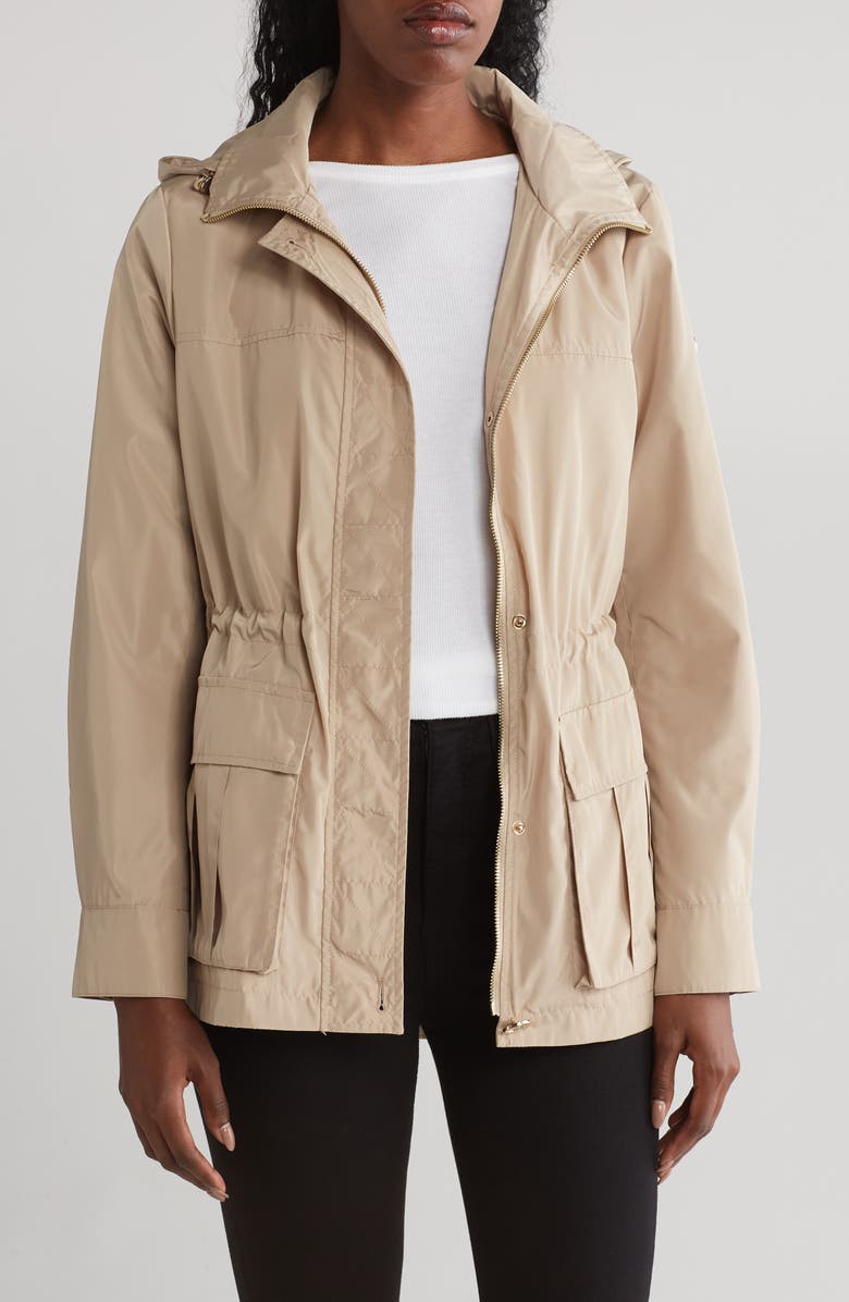 Michael Kors Hooded Water Resistant Jacket | Nordstromrack