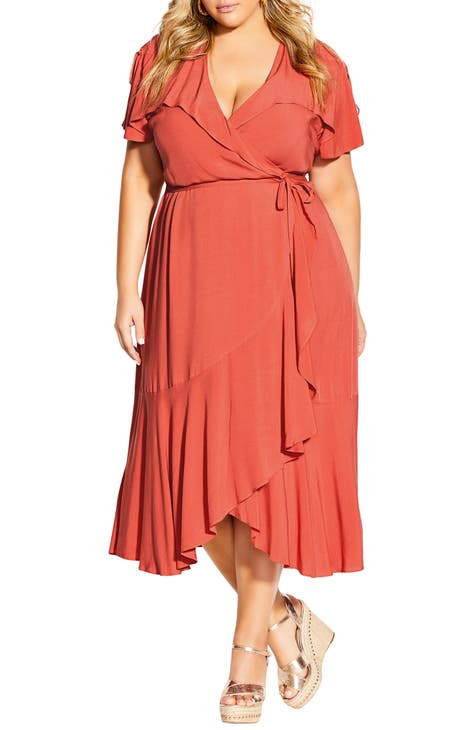 Coral Plus Size Dresses for Women | Nordstrom