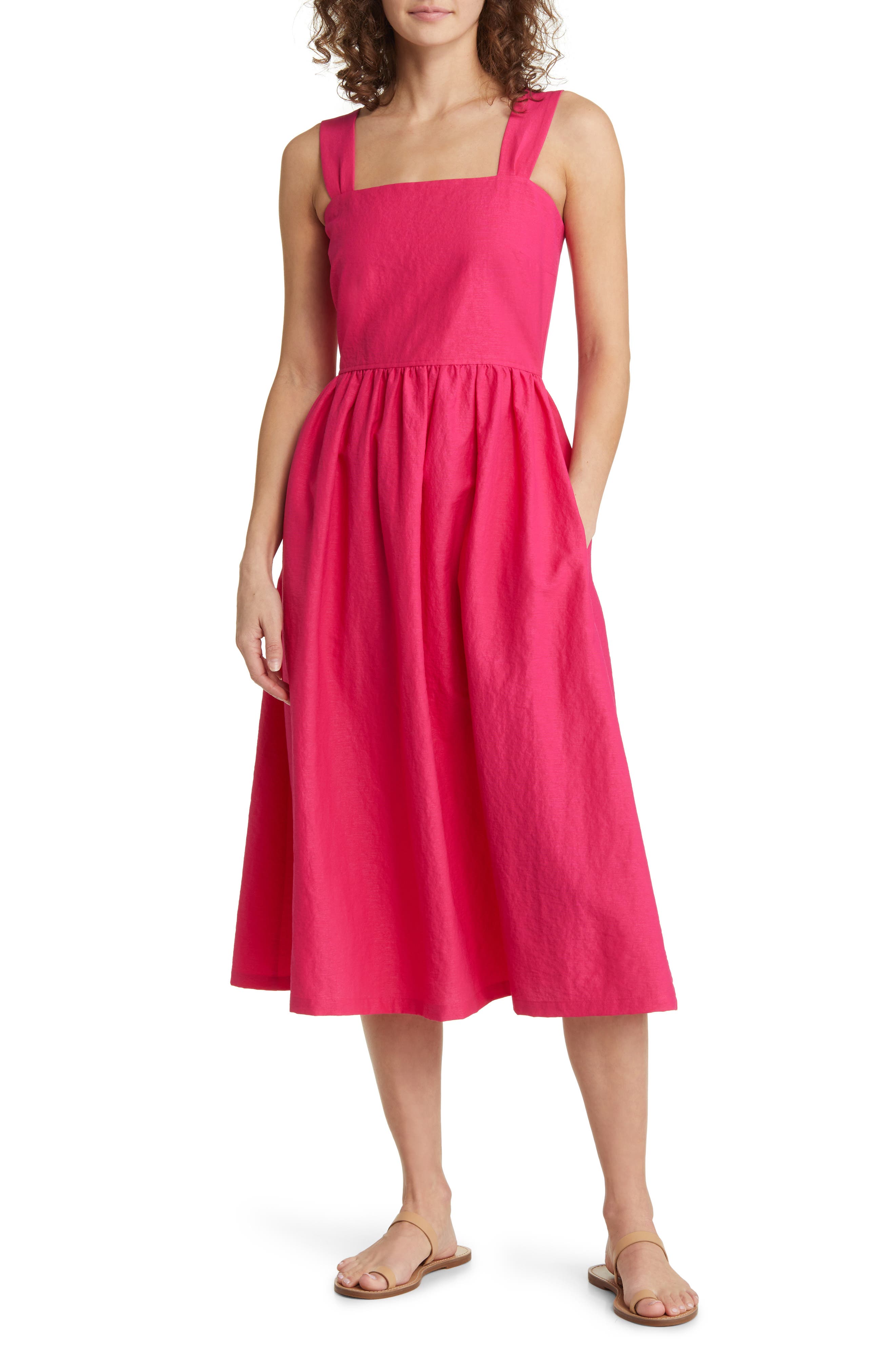 Treasure & Bond Square Neck Sundress | Nordstromrack