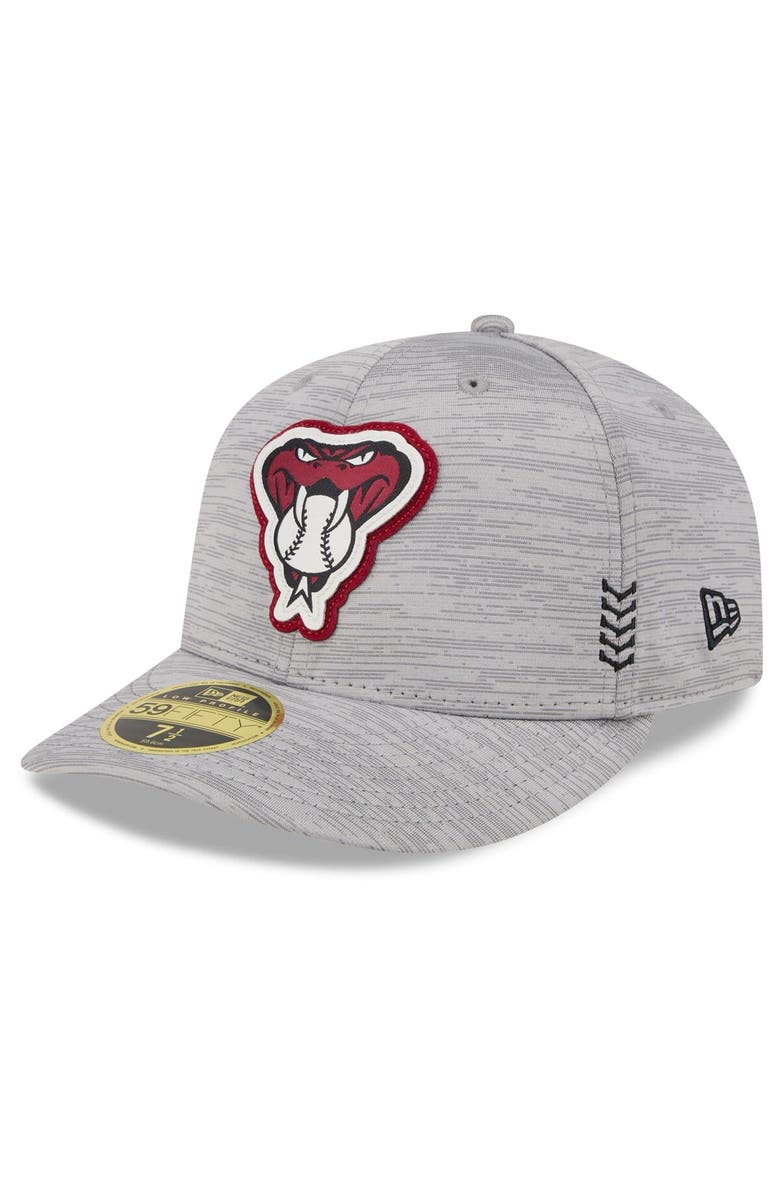New Era Men's New Era Gray Arizona Diamondbacks 2024 Clubhouse Low Profile 59FIFTY Fitted Hat ...