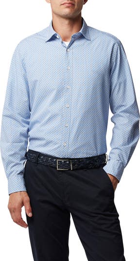 Rodd & Gunn Calliope Island Print Cotton Button-Up Shirt | Nordstromrack