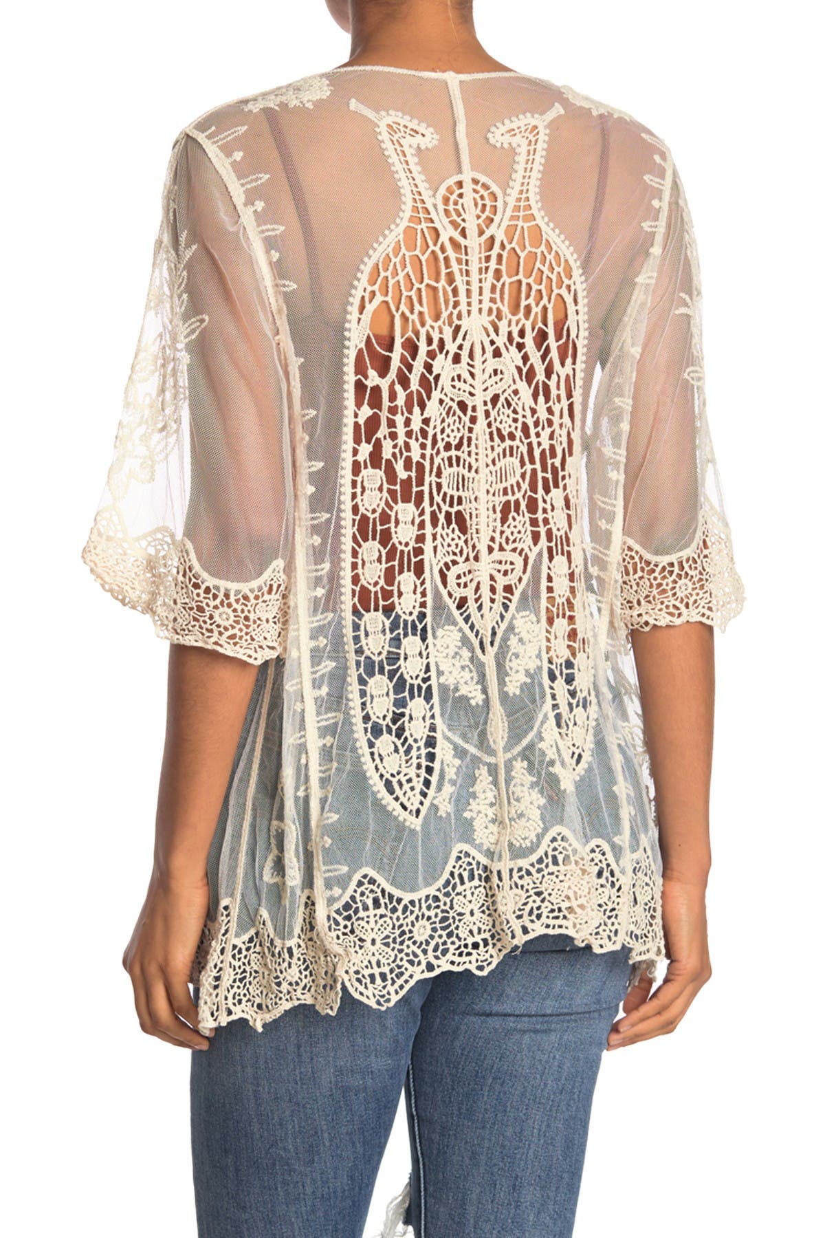 Forgotten Grace Novelty Crochet Lace Topper | Nordstromrack