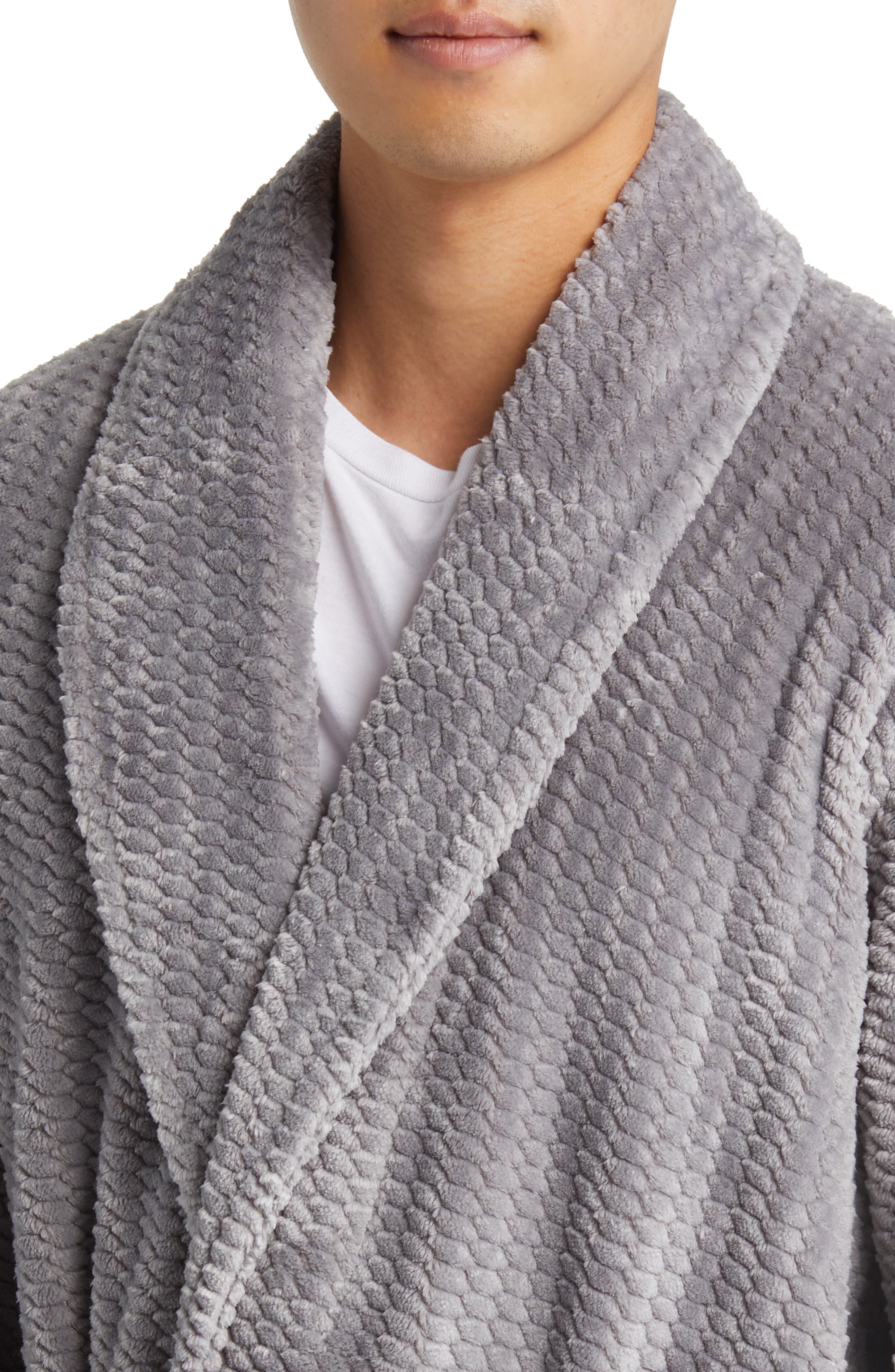 Daniel Buchler Mosaic Shine Plush Robe | Nordstrom