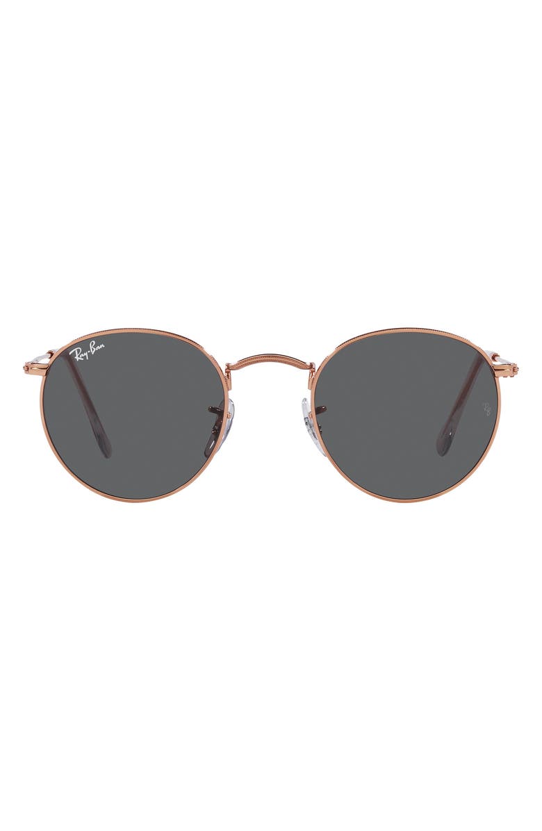 Ray-Ban Icons 50mm Round Metal Sunglasses | Nordstrom