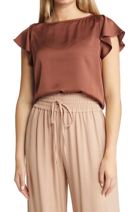 Women's Brown Tops | Nordstrom