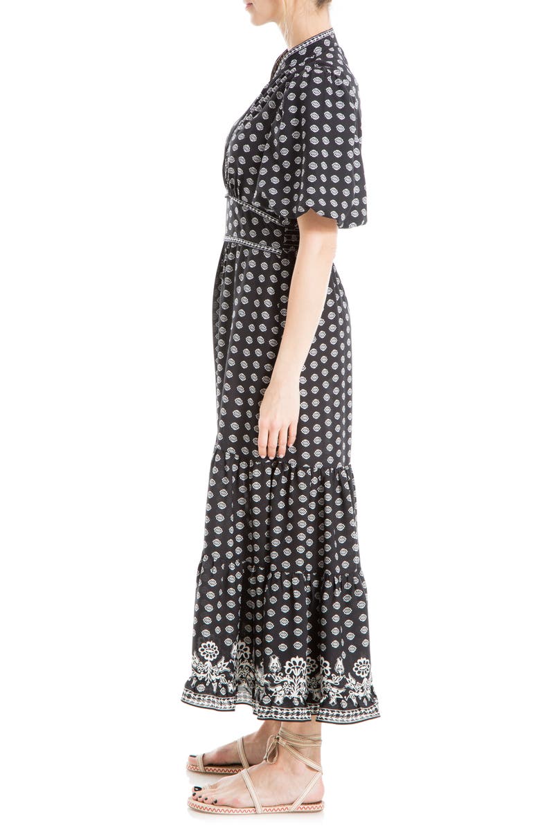 MAX STUDIO Floral Tiered Maxi Dress | Nordstromrack