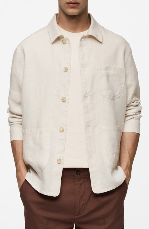 Men's Linen Button-Up Shirts | Nordstrom