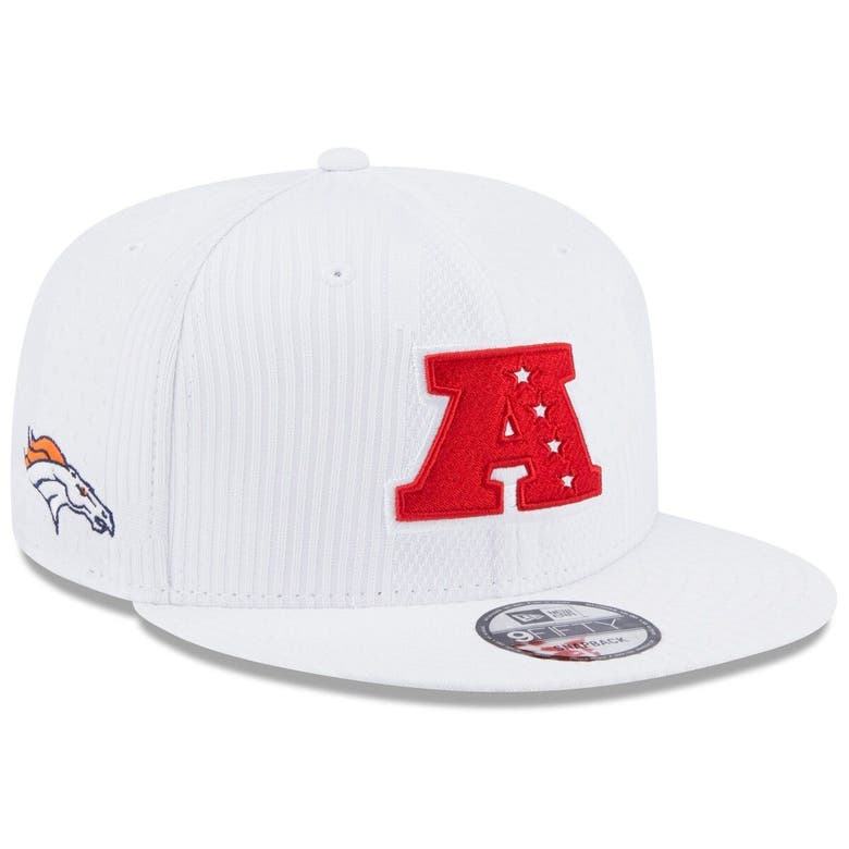 New Era White Denver Broncos Pro Bowl 9fifty Snapback Hat | ModeSens