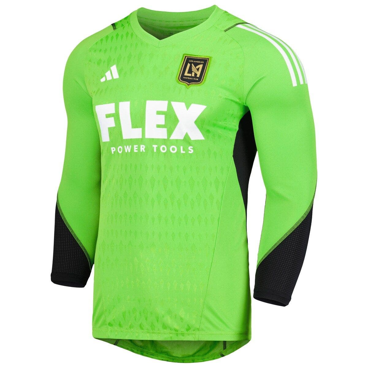 adidas Men's adidas Green LAFC 2023 Goalkeeper Long Sleeve Replica ...