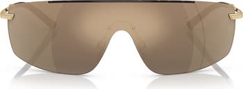 Oliver Peoples Roger Federer 138mm Rimless Shield Sunglasses | Nordstrom