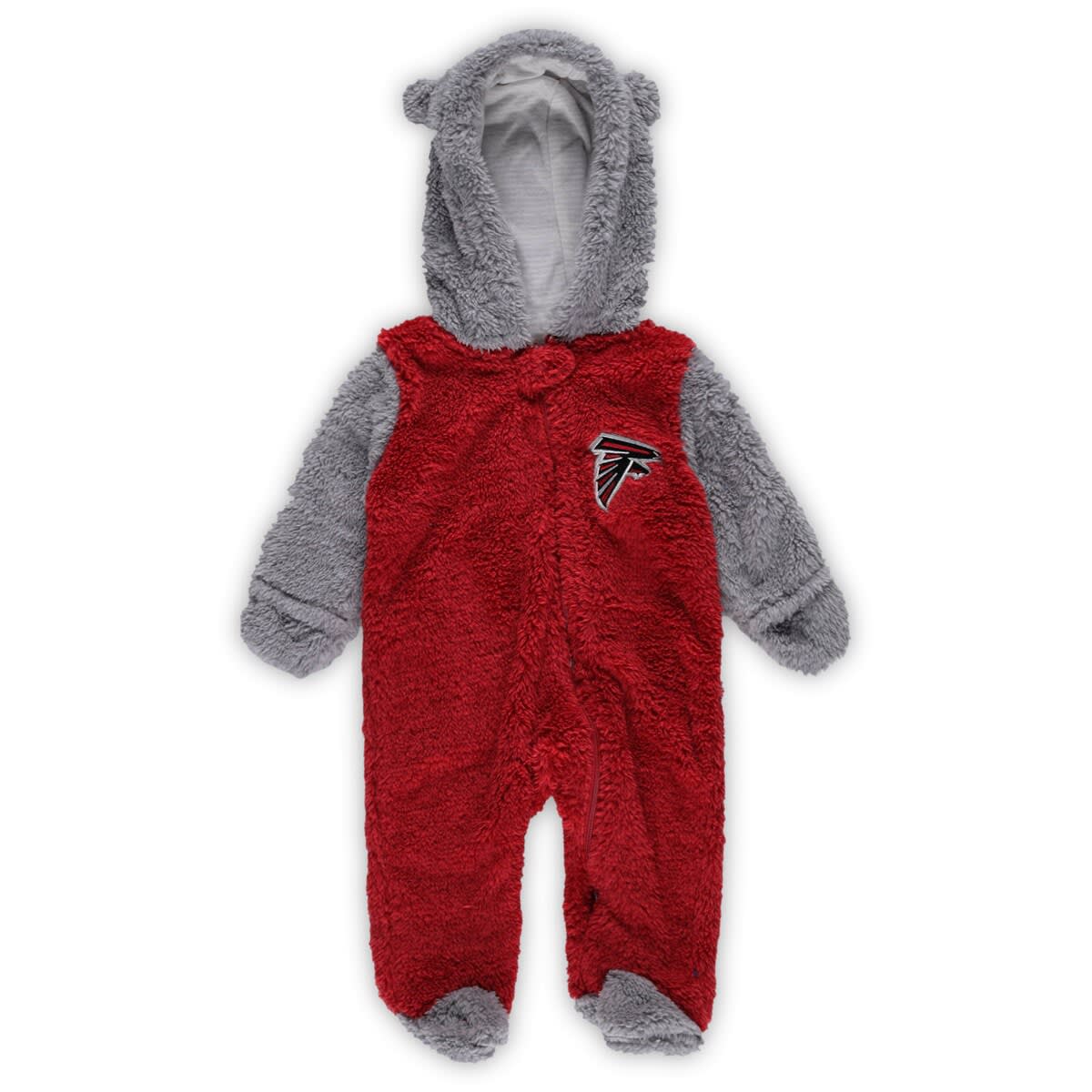Outerstuff Newborn & Infant Red/Gray Atlanta Falcons Game Nap Teddy ...