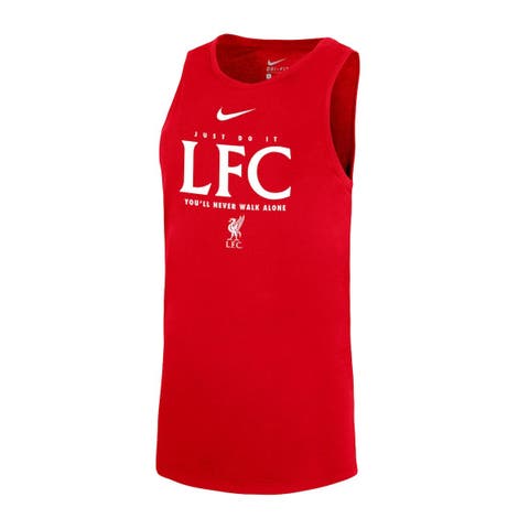 Women's Nike Red Liverpool Lockup Tomboy Performance Tank Top