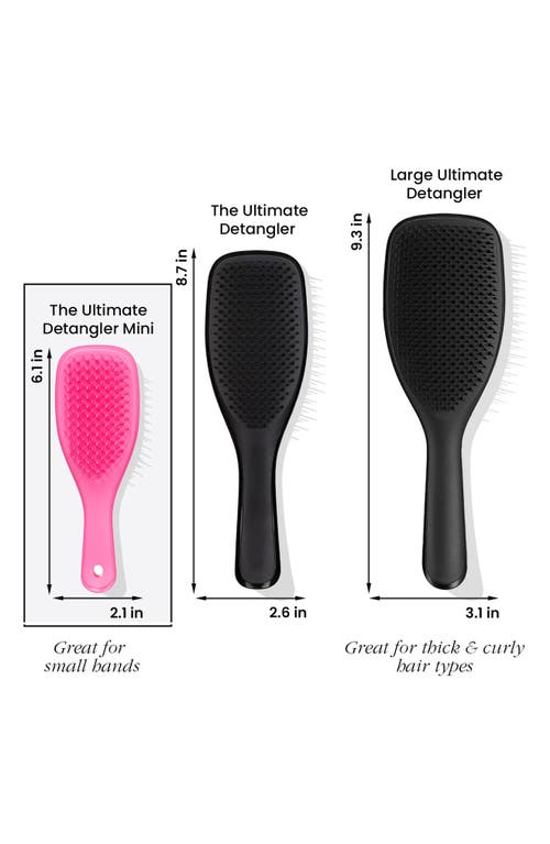 Tangle Teezer Mini Ultimate Detangling Hairbrush In Runway Pink | ModeSens