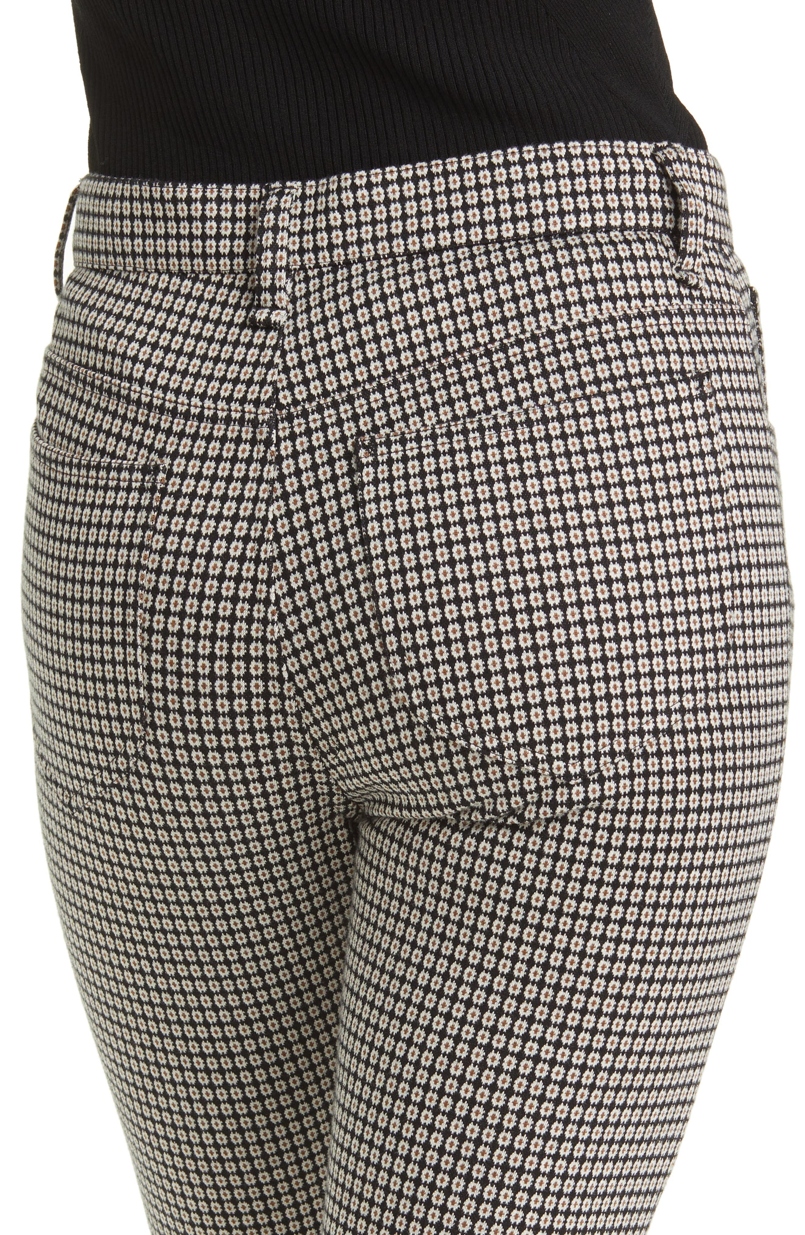 rag & bone Casey Geo Pattern Crop Flare Pants | Nordstrom