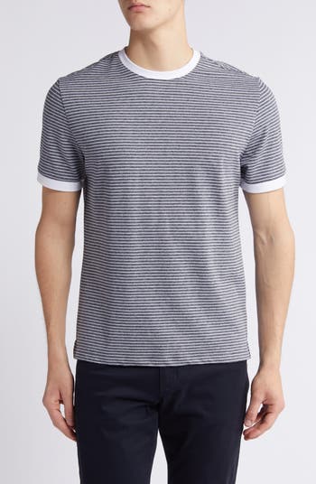 Robert Barakett Reznik Stripe Ringer T-Shirt | Nordstromrack