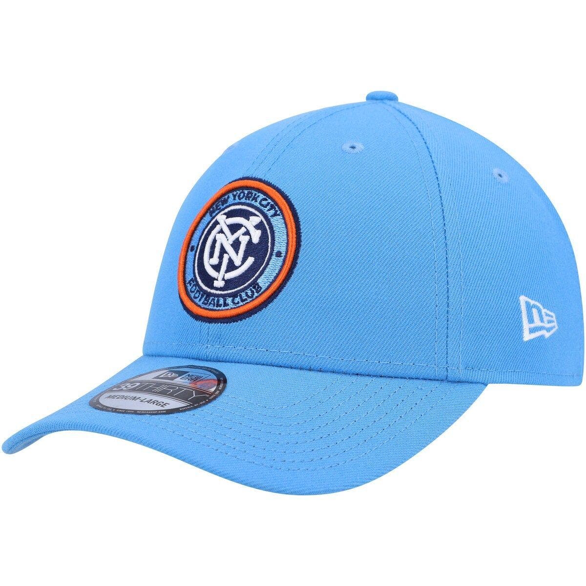New Era Men's New Era Sky Blue New York City FC Team Basic 39THIRTY ...