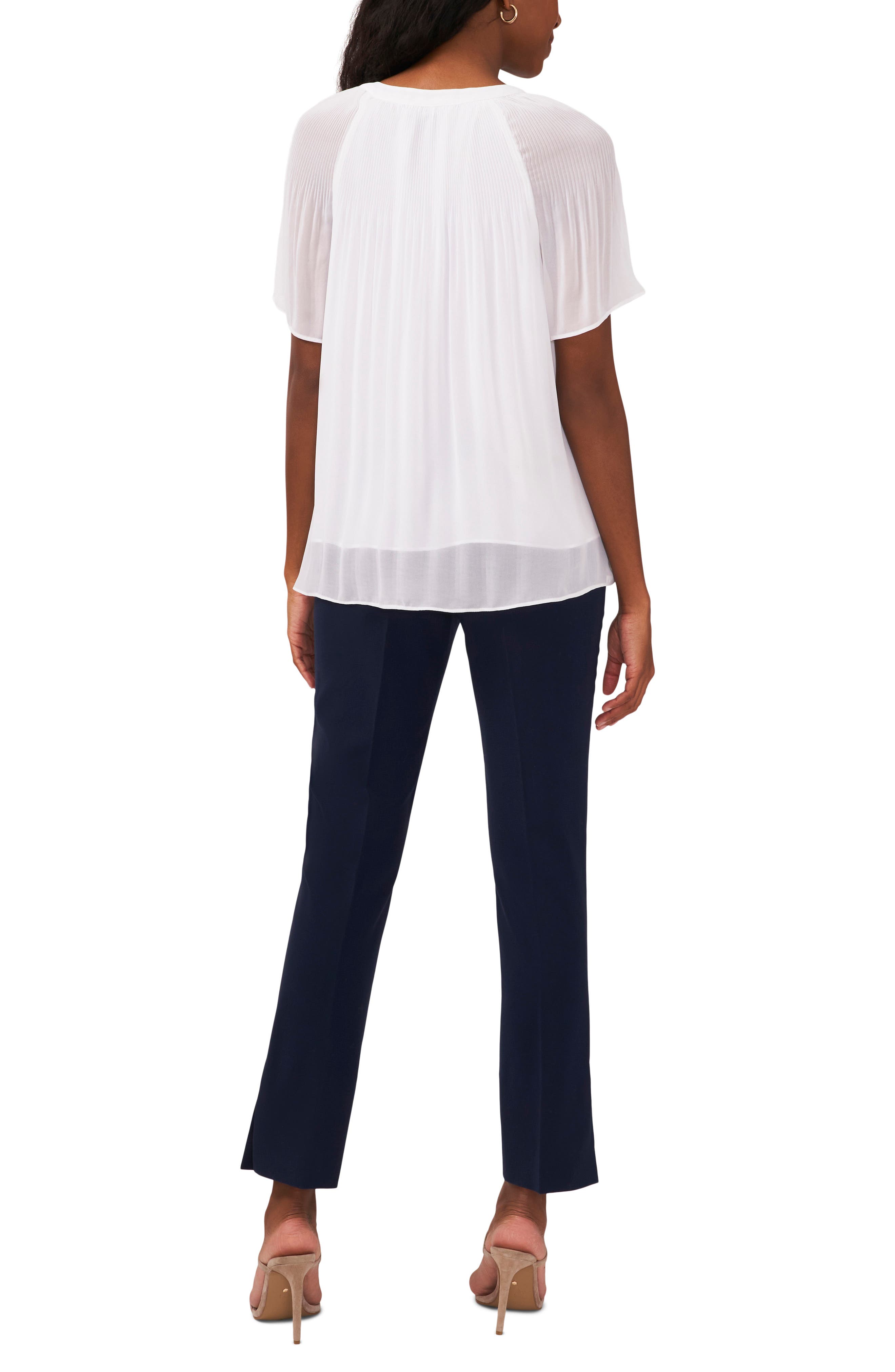 Halogen® Release Pleat Blouse | Nordstrom