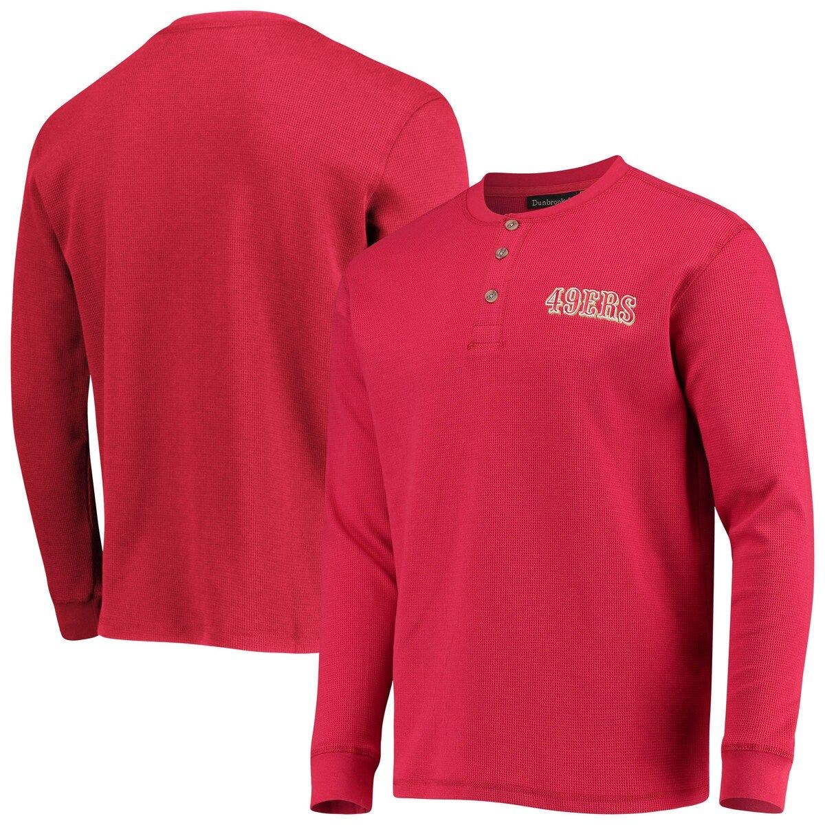 DUNBROOKE Men's Dunbrooke Scarlet San Francisco 49ers Logo Maverick ...