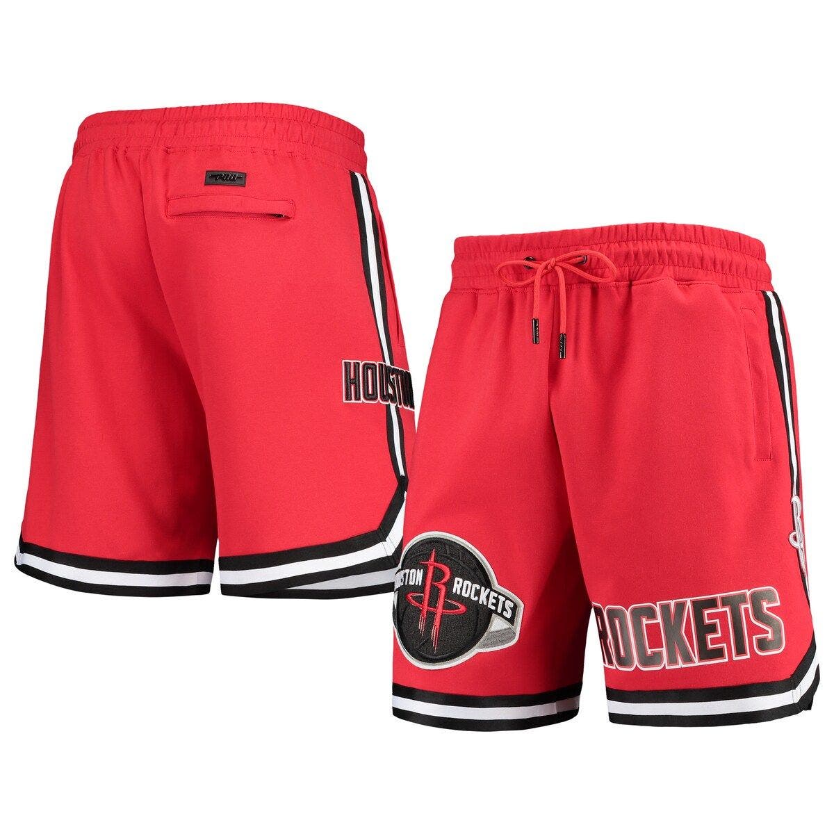 PRO STANDARD Men's Pro Standard Red Houston Rockets Chenille Shorts ...