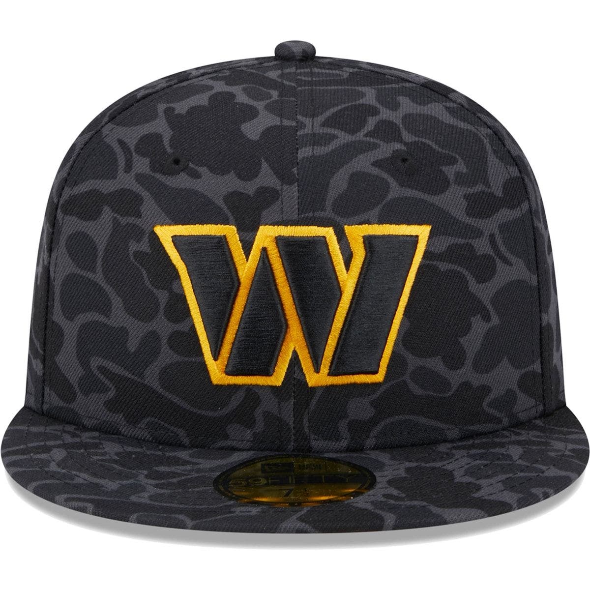 New Era Men's New Era Black Washington Commanders Amoeba Camo 59FIFTY ...